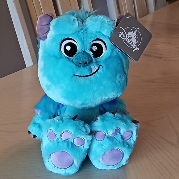 Disney | Toys | Disney Pixar Sulley Big Feet Plush Monster Inches Nwt ...